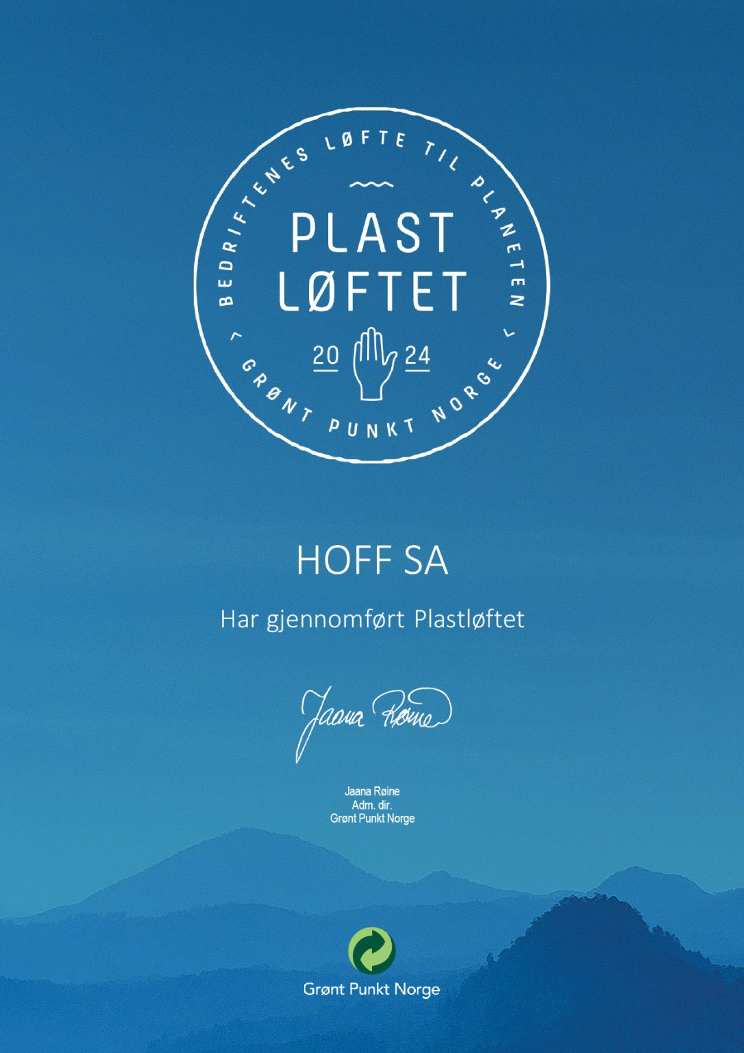 Plastløftet - HOFF SA